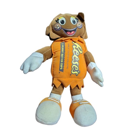 Hershey & Reese’s | Toys | 2 Hersheys Reesess Girl Plush Peanut Butter ...